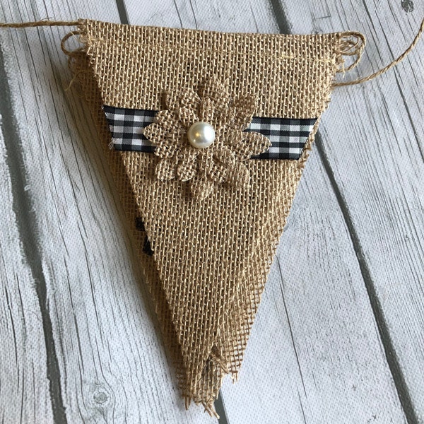 Burlap Banner - Etsy