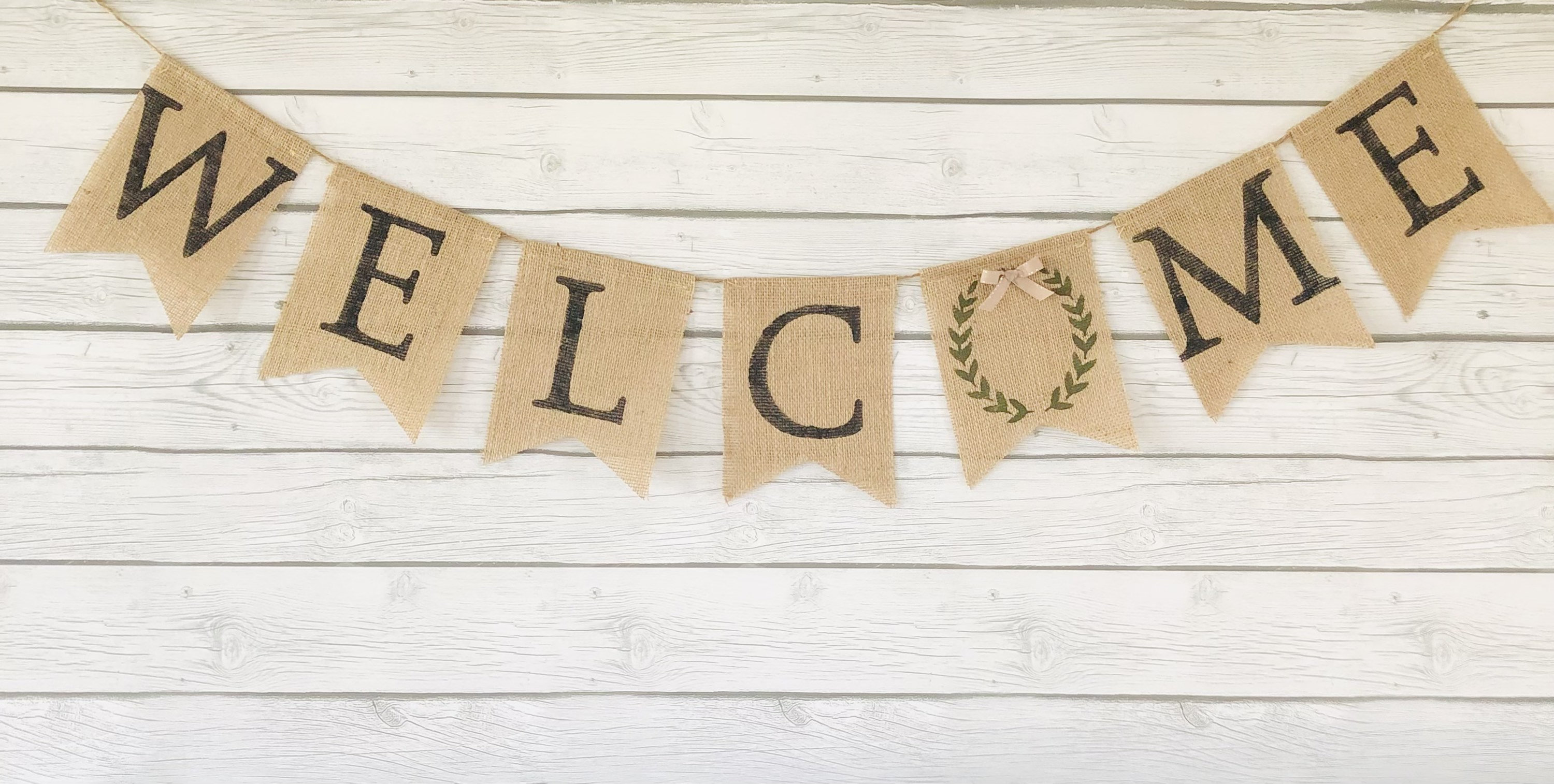 Welcome Burlap Banner Classroom Banner Teacher Banner | Etsy