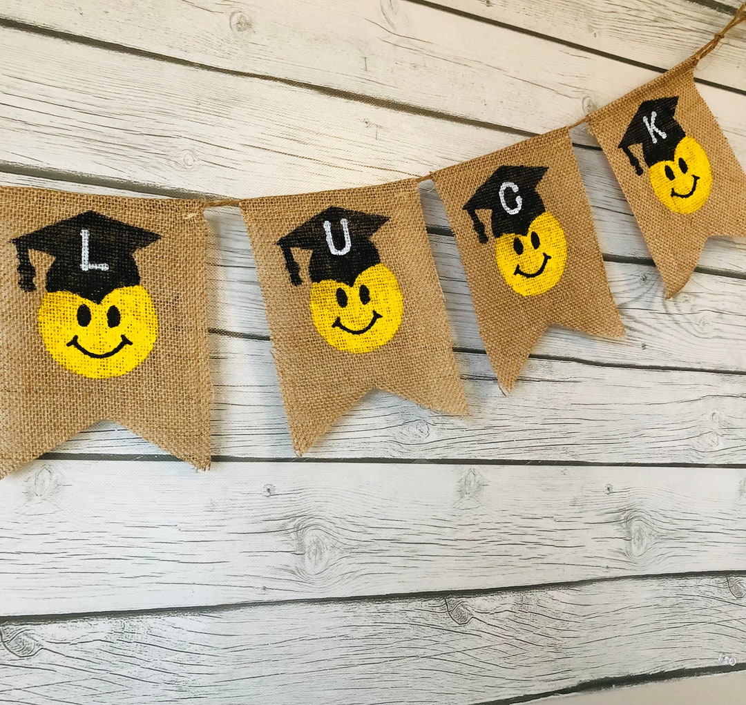Graduation Smiley, Good Luck Grad, Smiley Face Banner, Happy Face ...