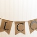 Welcome Burlap Banner, Classroom Banner, Teacher Banner - Etsy