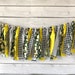 Lemon Rag Tie Garland, Lemon Banner - Etsy