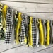 Lemon Rag Tie Garland, Lemon Banner - Etsy