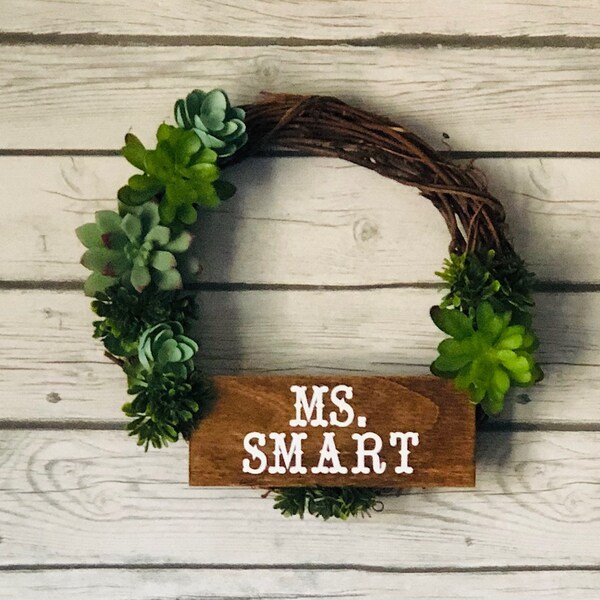 Teacher Door Wreath - Etsy
