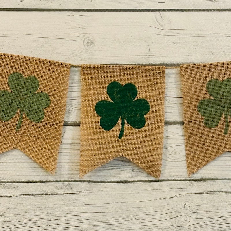St Patricks Banner - Etsy