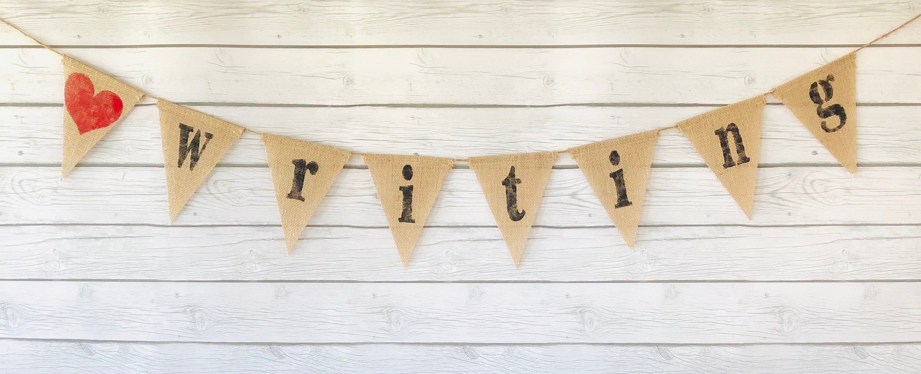 Heart Subject Banner School Flag Banner Classroom Burlap - Etsy