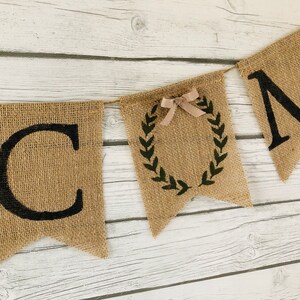 Welcome Burlap Banner, Classroom Banner, Teacher Banner - Etsy