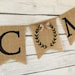 Welcome Burlap Banner, Classroom Banner, Teacher Banner - Etsy