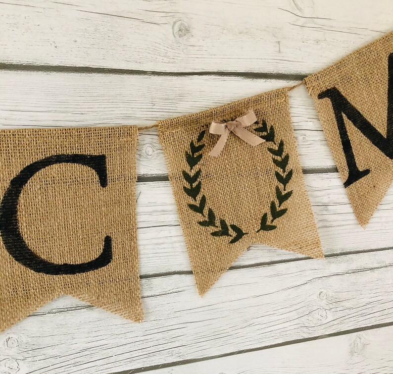 Welcome Burlap Banner Classroom Banner Teacher Banner | Etsy