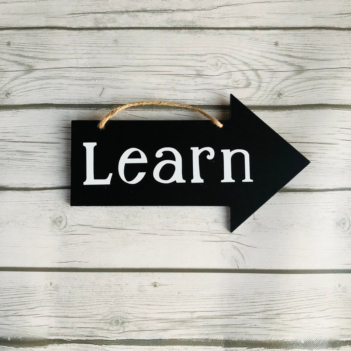 Arrow Chalkboard Sign Create Discover Explore Learn Arrow - Etsy