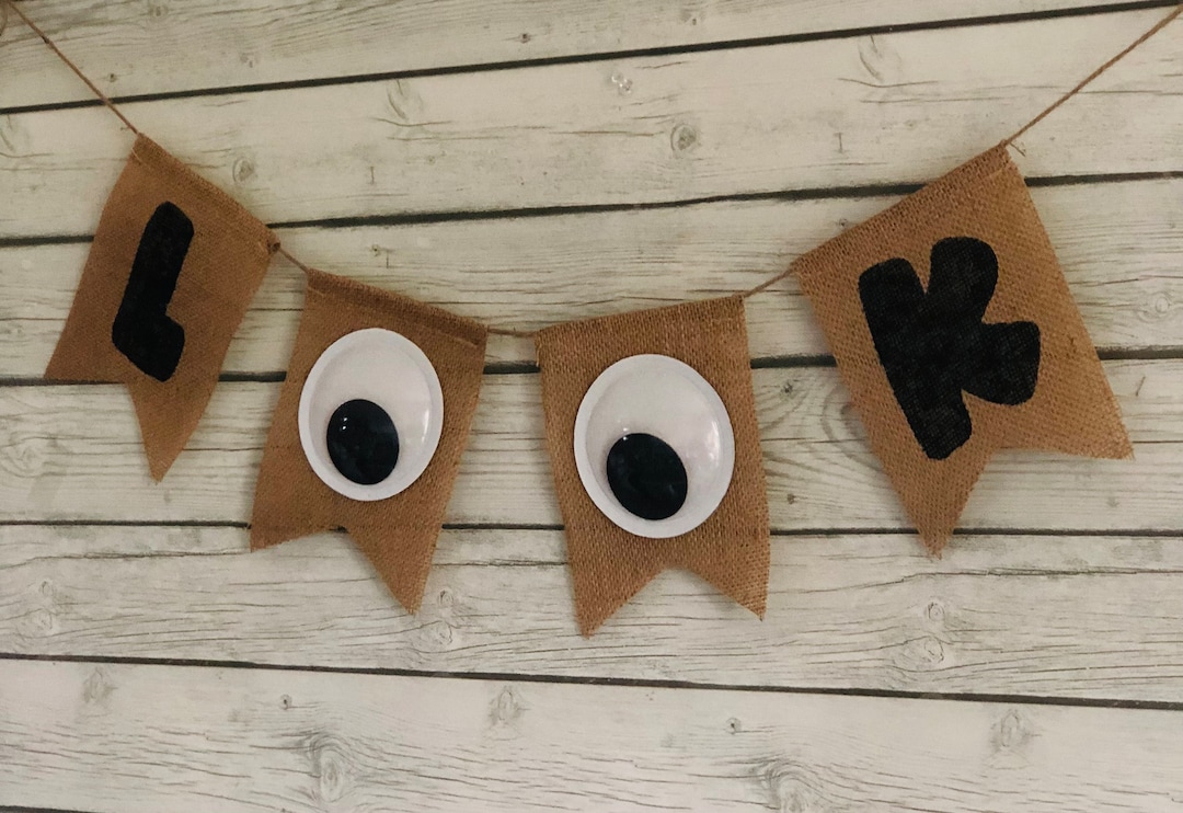 Look Banner, Classroom Look, Classroom Decor, Large Googly Eyes Banner ...