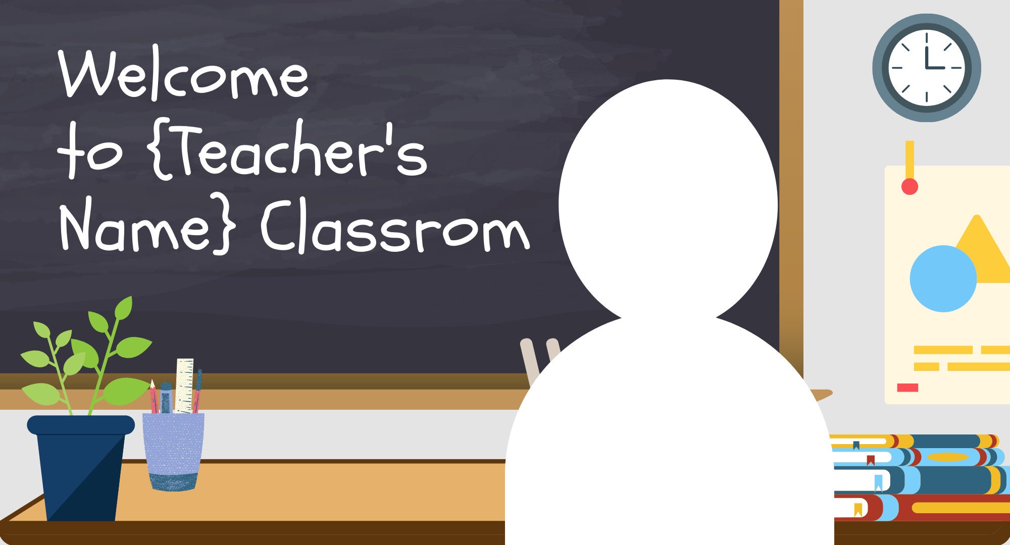 Welcome to Class Zoom Background | Etsy