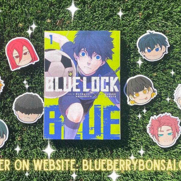 Blue Lock Sticker - Etsy