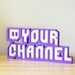 Personalized Custom Twitch Style Name Plate Streamer Gift - Etsy