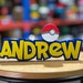 Custom Pokemon Style Name Plate, Personalised Desk Sign, Boy Gift, Gift ...