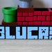 Custom Minecraft Name Plate, Personalised Desk Plate, Boy Gift, Gift ...