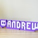 Personalized Custom Twitch Style Name Plate Streamer Gift - Etsy