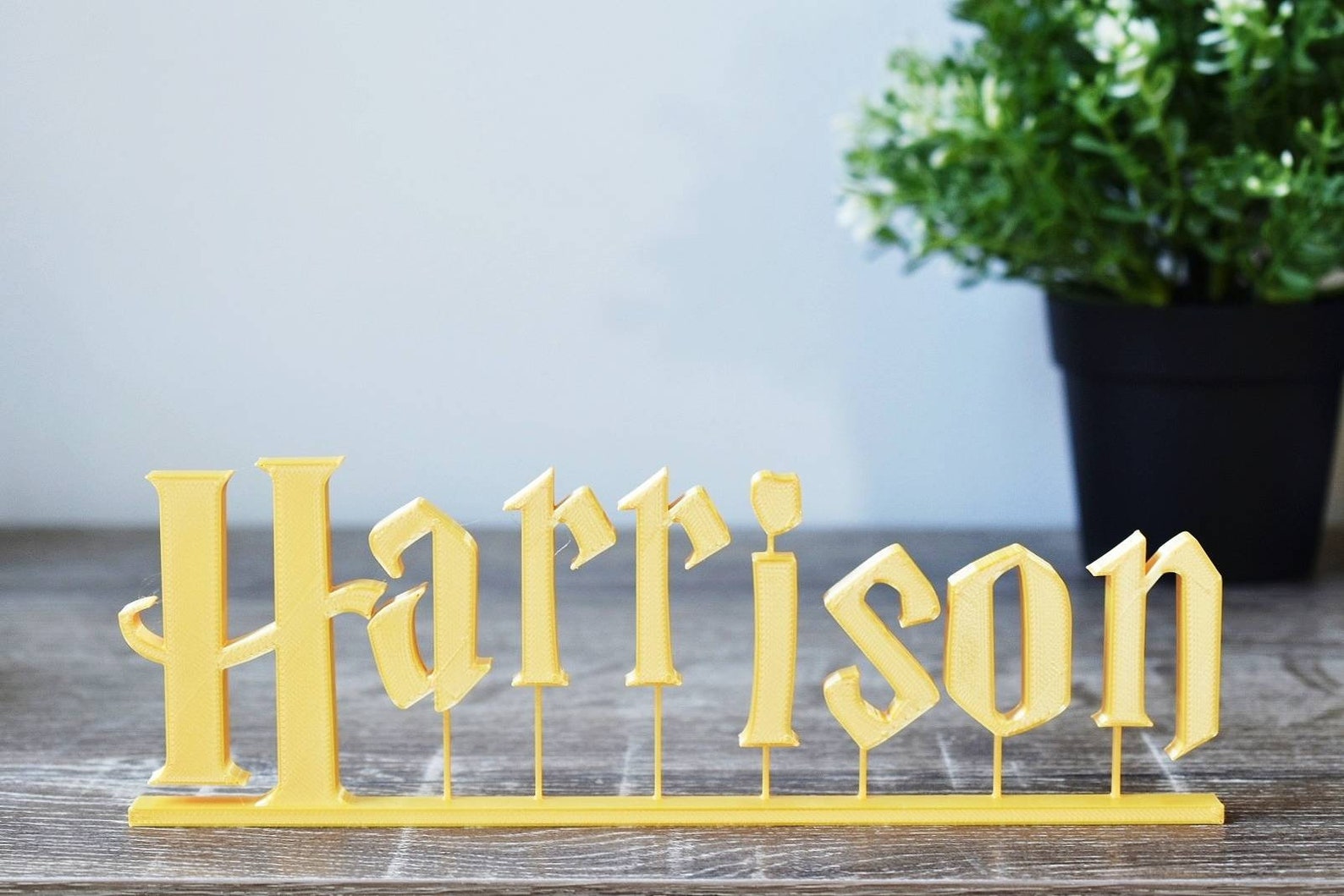 Custom Harry Potter Style Name Plate Teacher Plate RN Gifts | Etsy