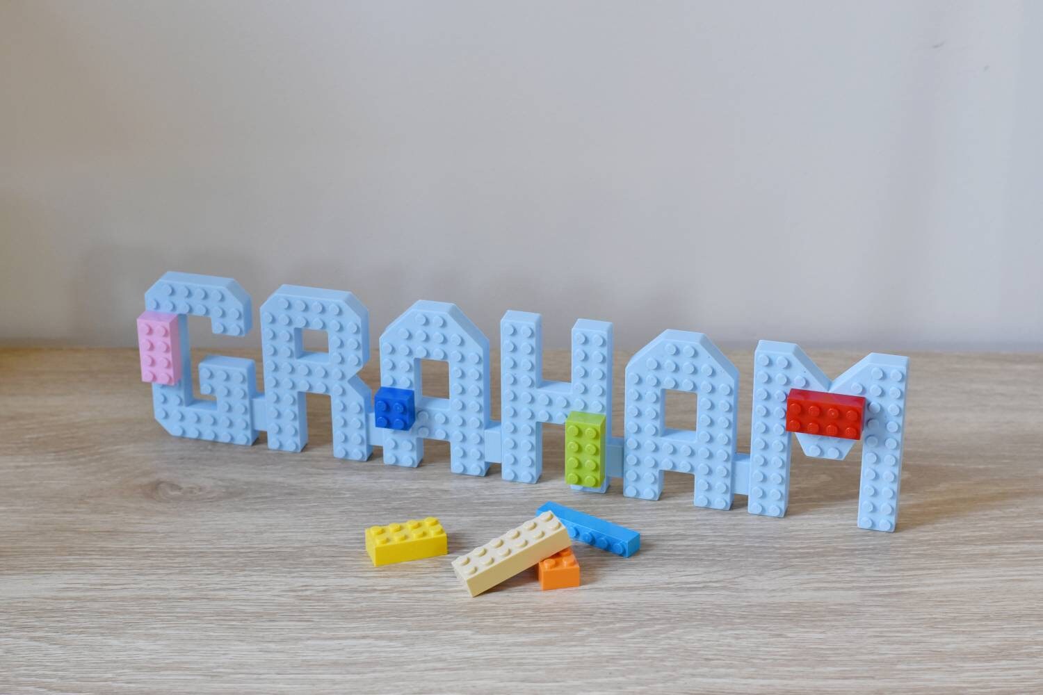 Custom Brick Style Name Plate Boy Gift Custom Desk Plate | Etsy