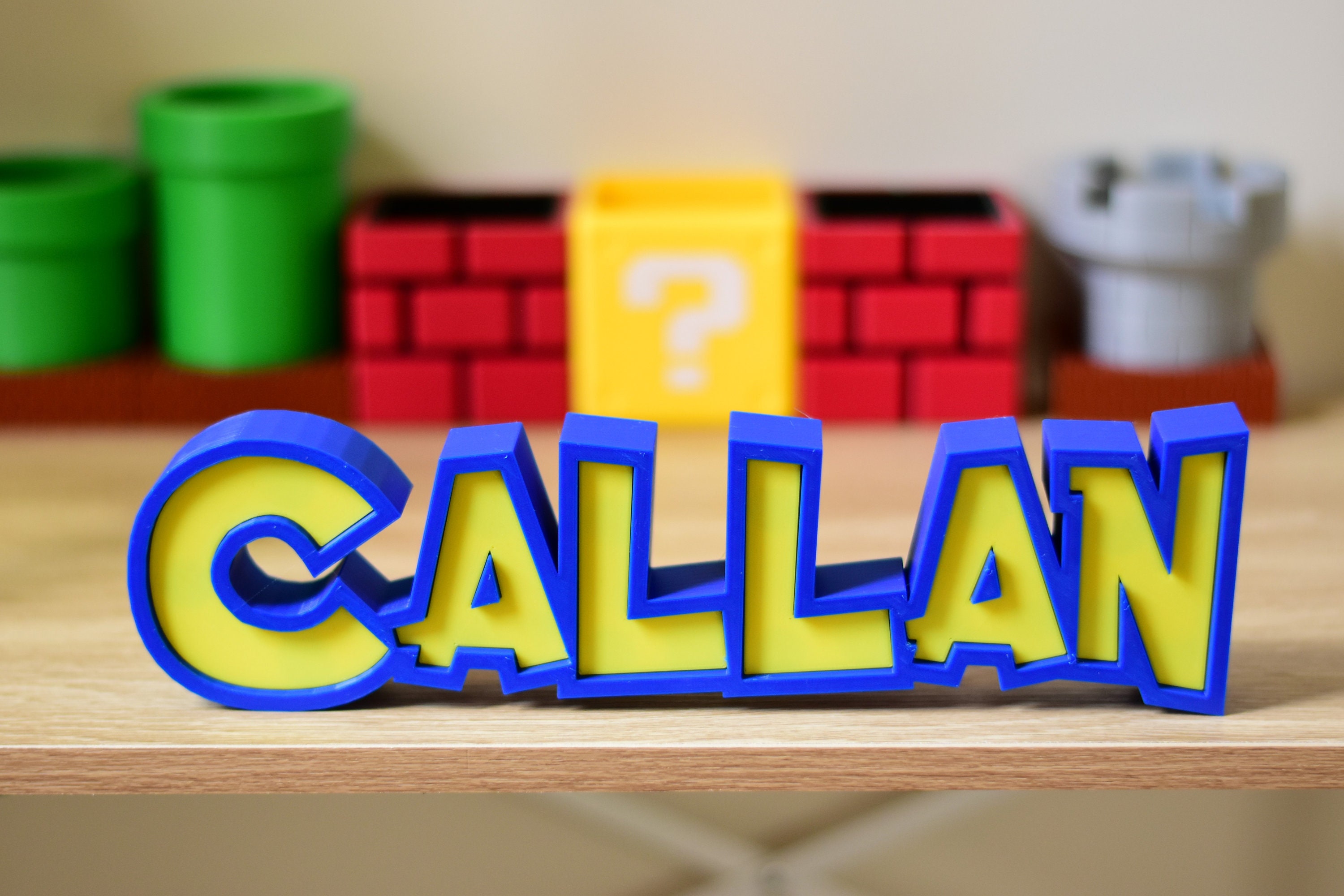 Custom Pokemon Style Name Plate Personalised Desk Sign Boy - Etsy UK