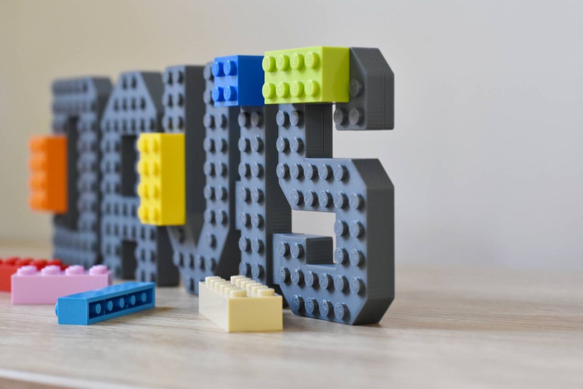 Custom Brick Style Name Plate Boy Gift Custom Desk Plate | Etsy