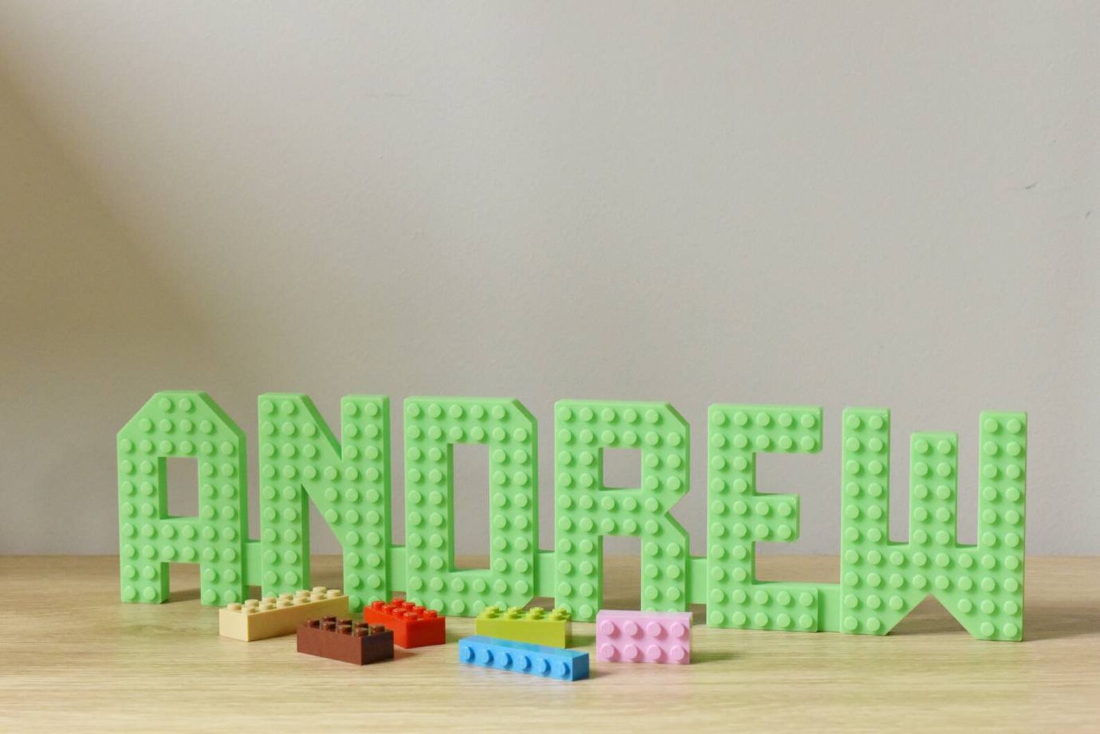 Custom Brick Style Name Plate Boy Gift Custom Desk Plate | Etsy