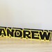 Custom Star Wars Style Name Plate Personalised Desk Sign Boy - Etsy Canada