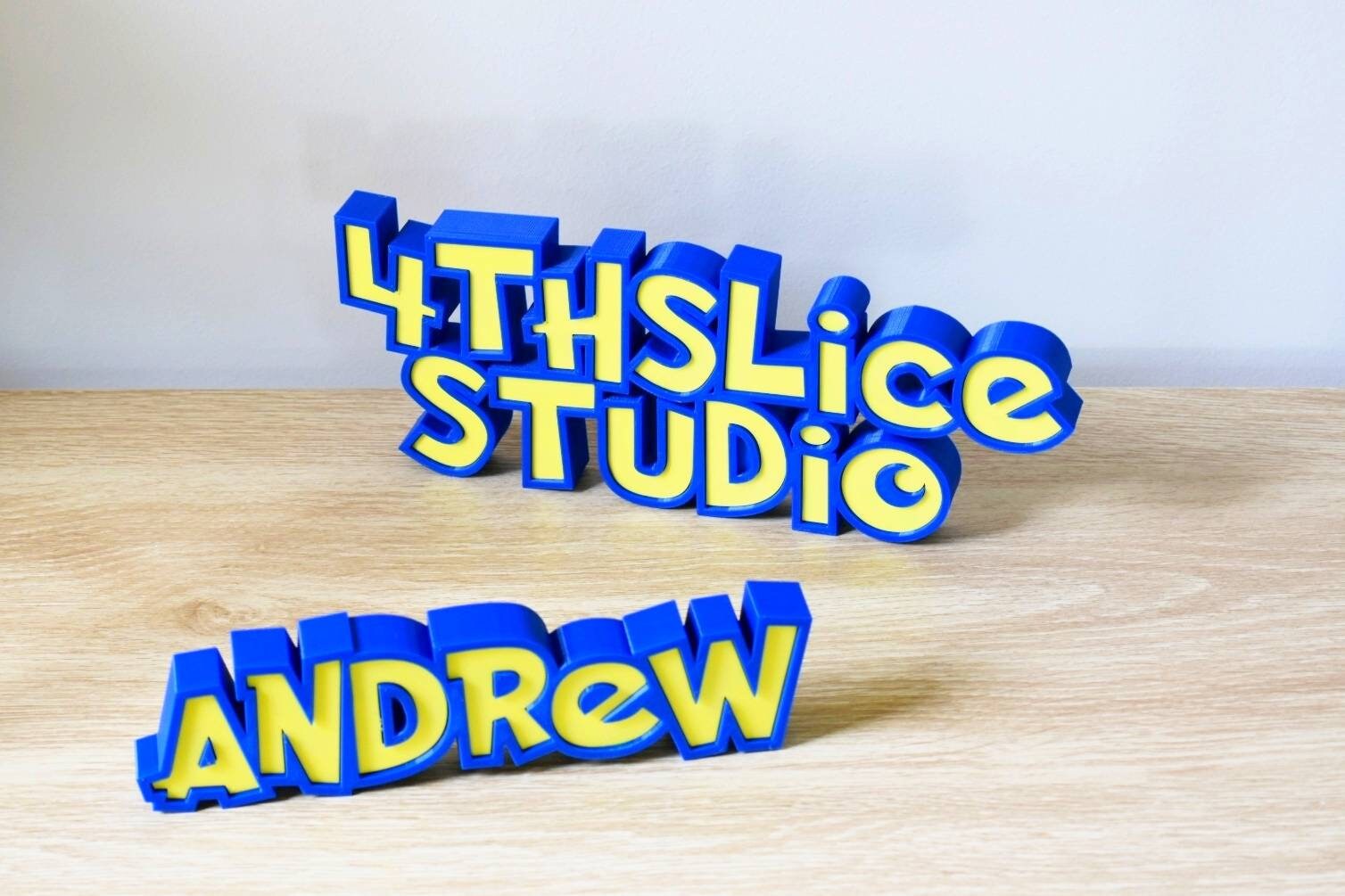 Custom Pokemon Style Name Plate Personalised Desk Sign Boy - Etsy UK