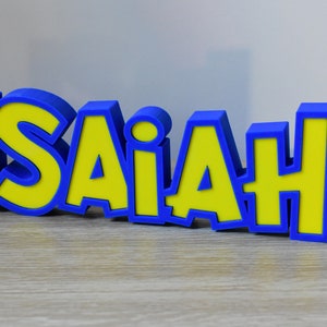 Custom Pokemon Style Name Plate Personalised Desk Sign Boy - Etsy