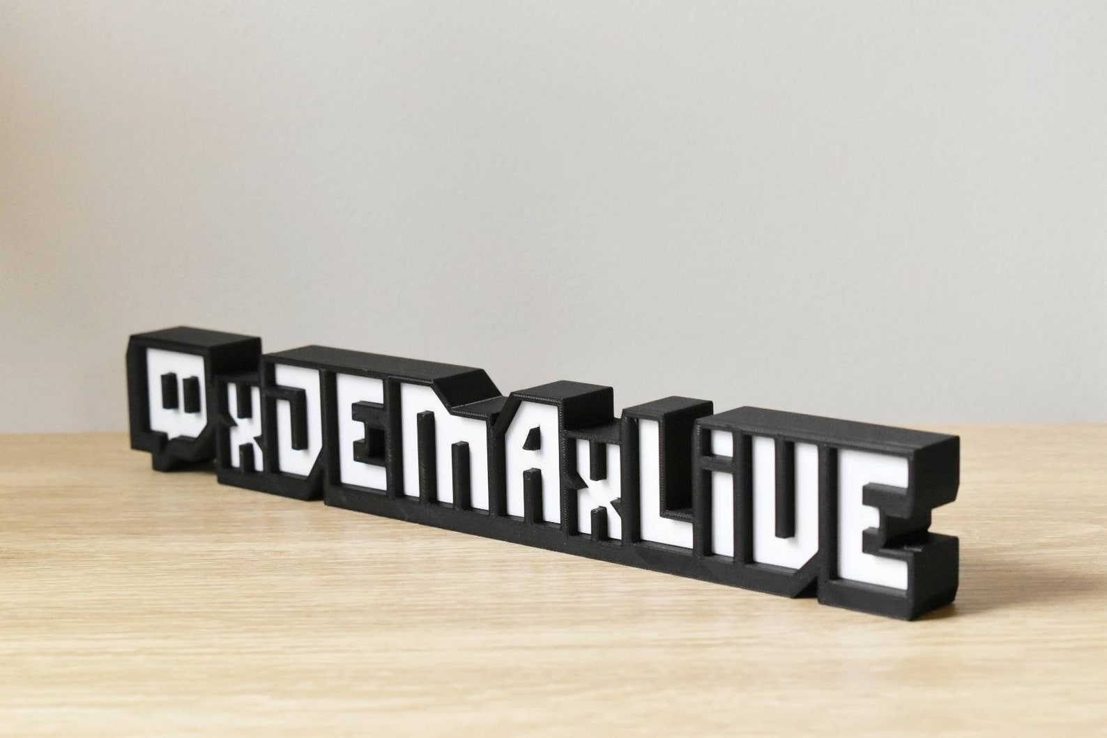 Personalized Custom Twitch Style Name Plate Streamer Gift | Etsy