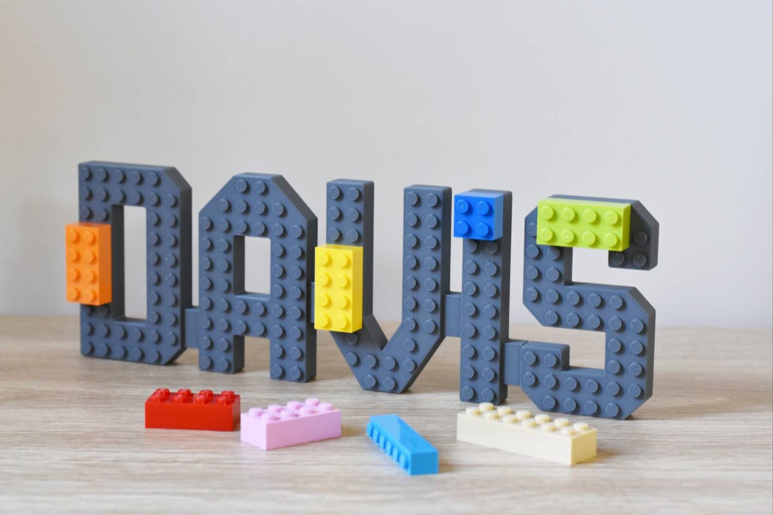 Custom Brick Style Name Plate Boy Gift Custom Desk Plate | Etsy