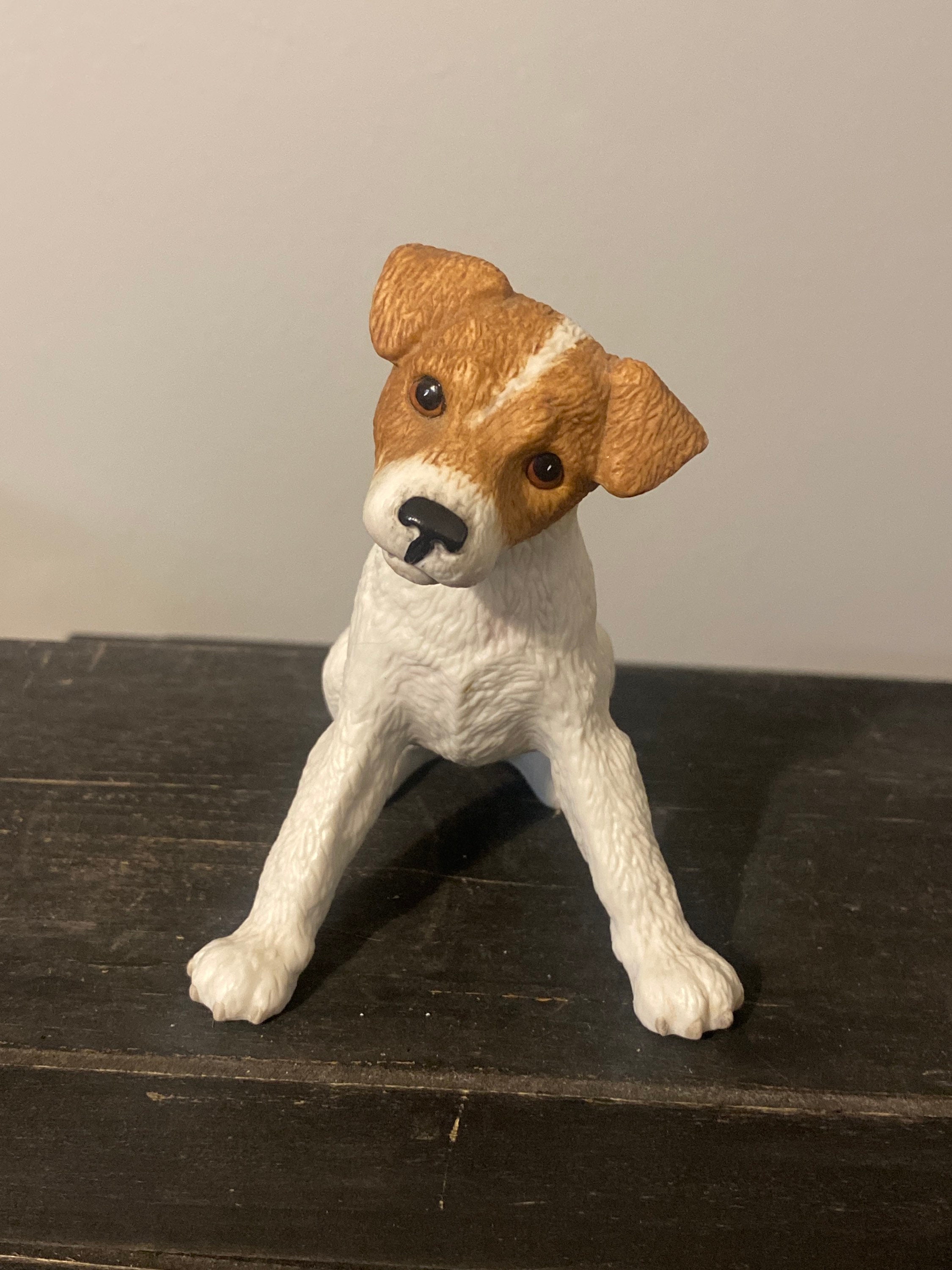 6×7 Vintage Brass Jack Russel Dog Figurine - munimoro.gob.pe