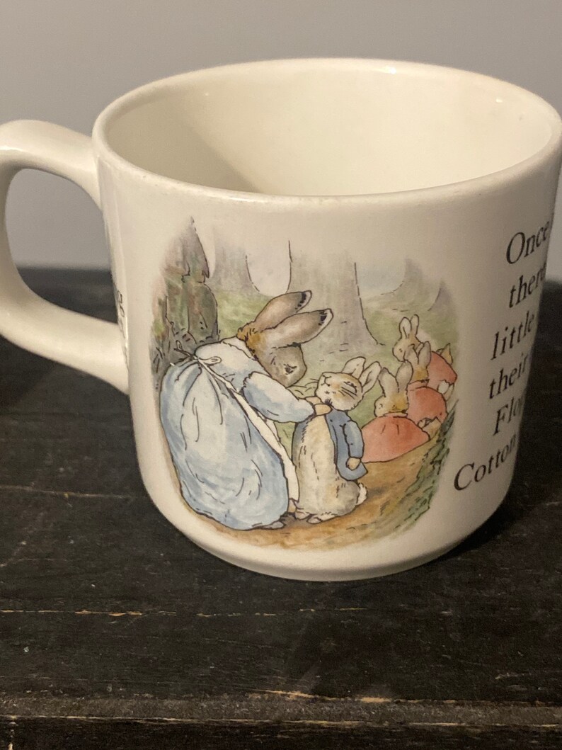 Vintage Wedgwood and Barlaston of Etruria Peter Rabbit Childrens Cereal ...