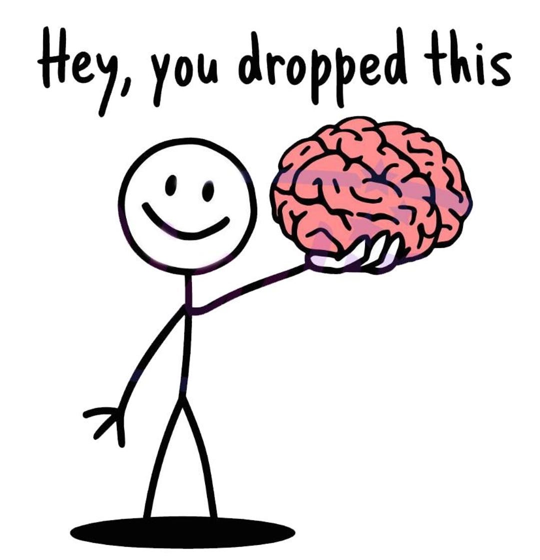 Hey_you Dropped This Brain Svg, Funny Sarcastic Adult Svg Download ...