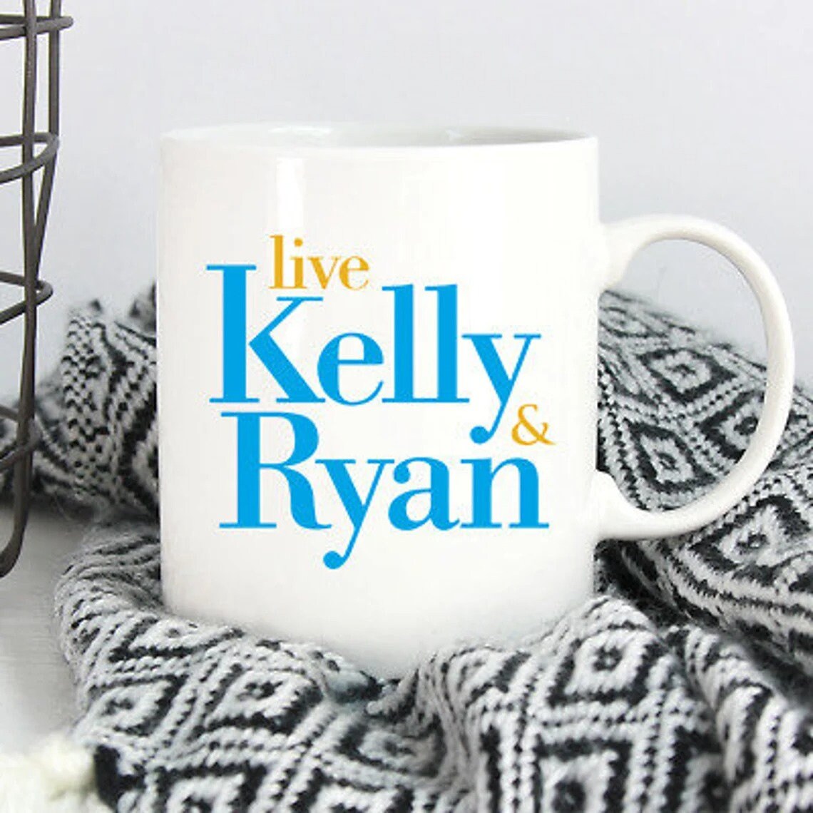 Coffee Mug 11 Oz-15oz Live Kelly and Ryan Show Coffee Mugs 11 Ounce Tea ...