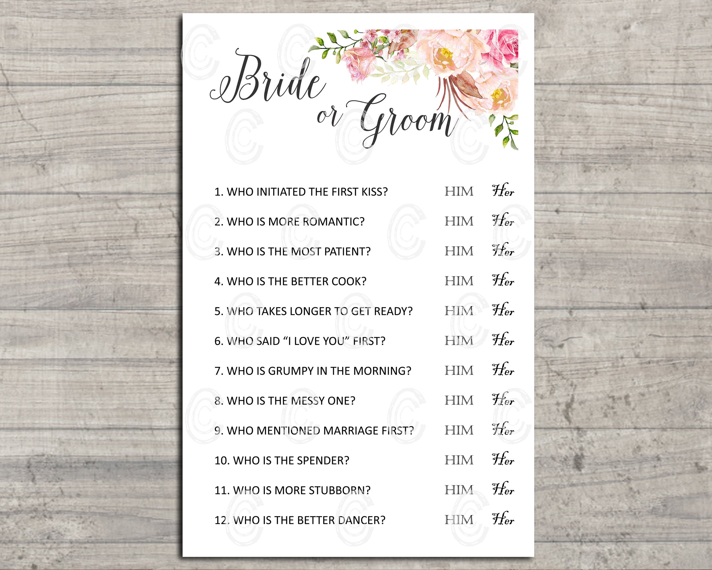 Custom Event Game Design - Etsy