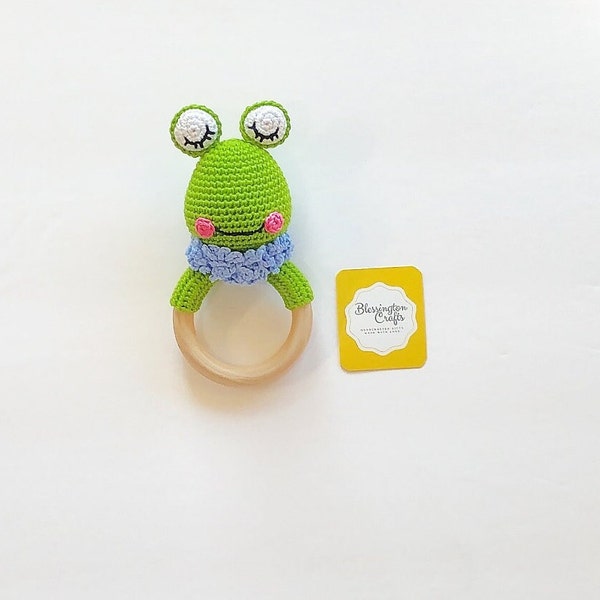 Wood Baby Rattle - Etsy