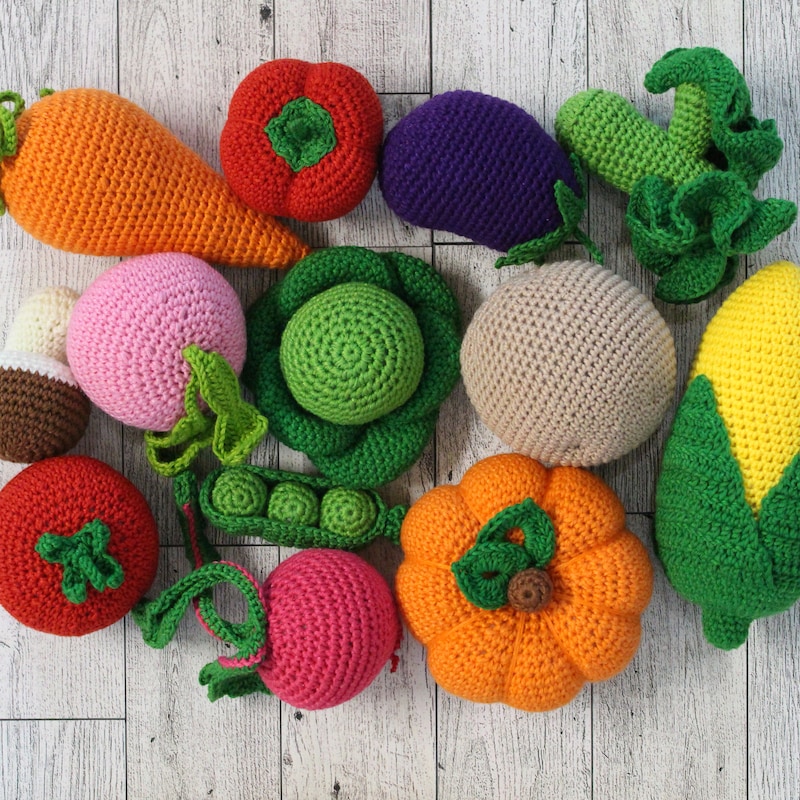 Crochet Vegetable - Etsy