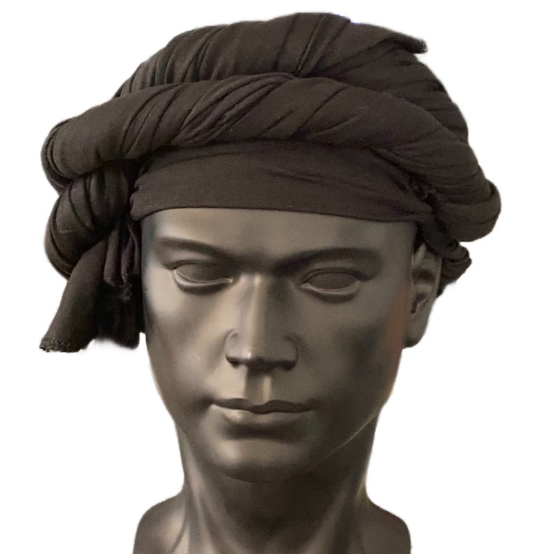 Black Headwrap for Men - Etsy
