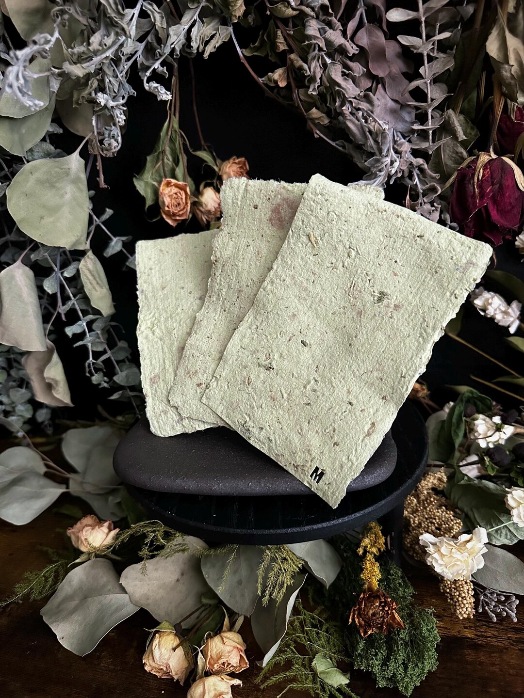 Money Intention Paper | Handmade Paper | Money Spells | Money Magick ...