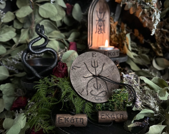 6 Hecate's Wheel Crystal Grid Board, Lasercut Birch Wood, Strophalos ...