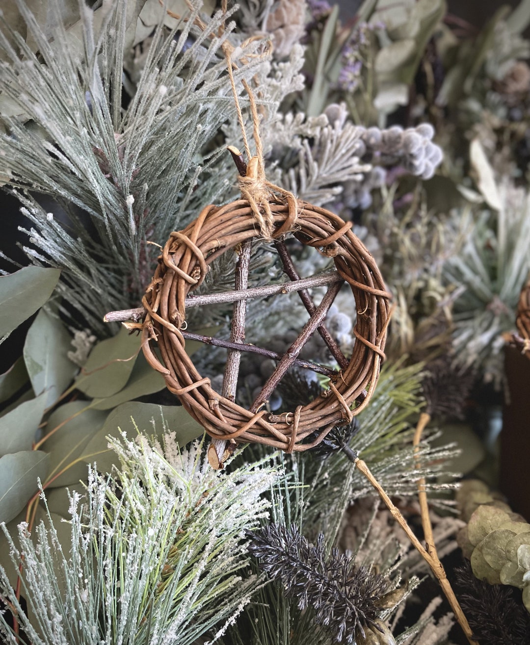 Pentacle Ornament | Pentacle | Occult Decor | Home Protection ...