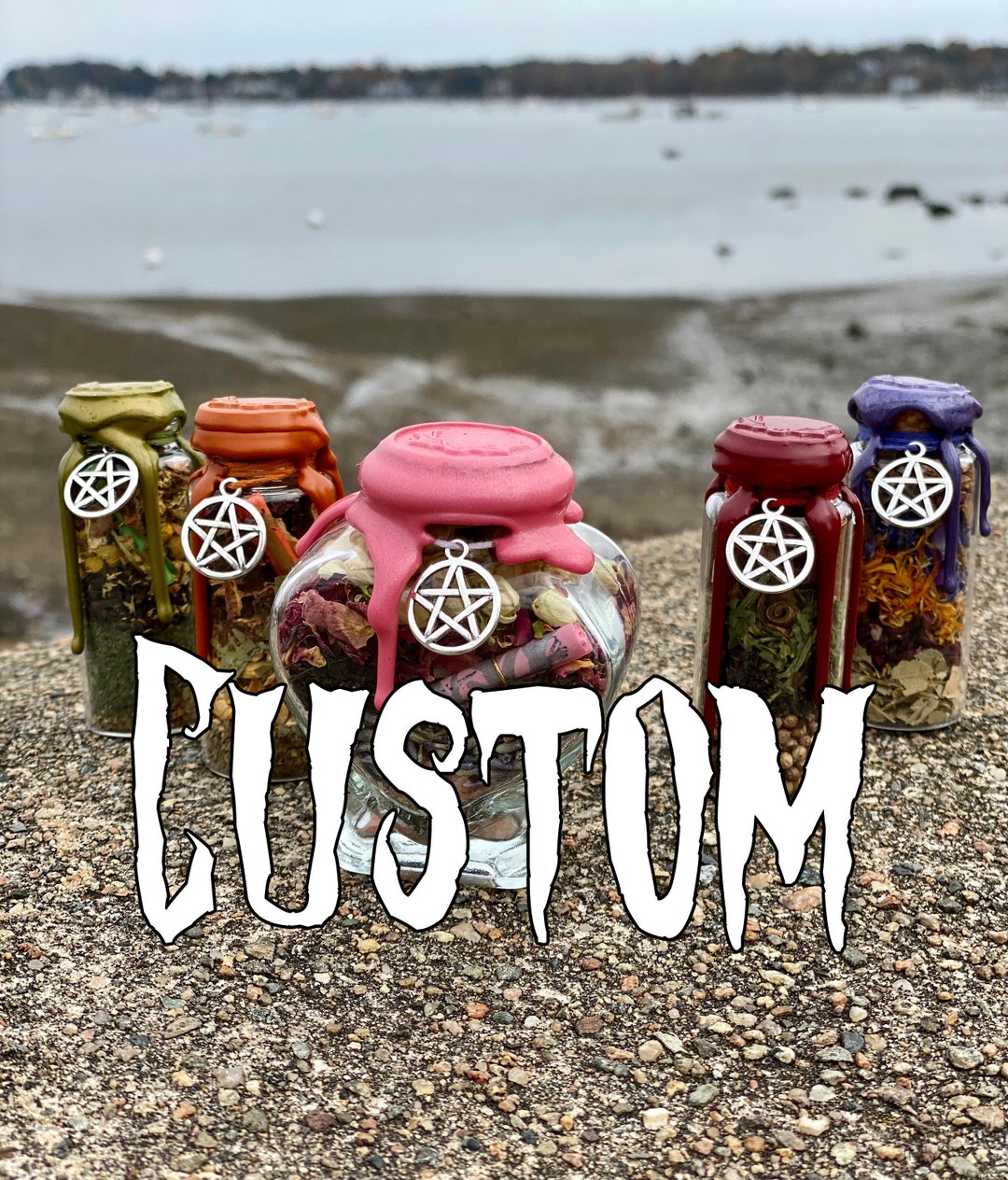 Custom Spell Jar | Spellwork | Protection Spell | Romance Spell ...