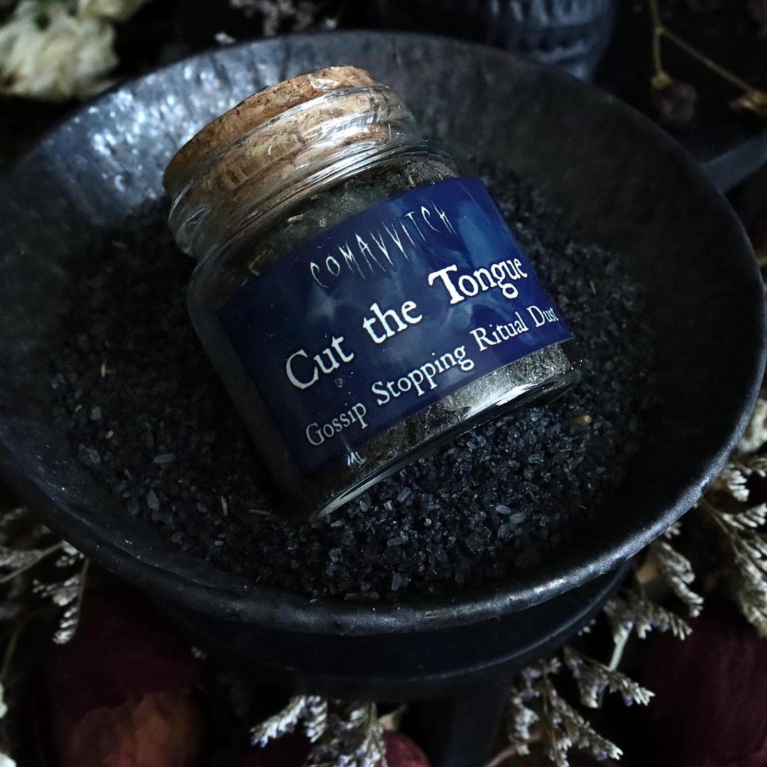 Cut the Tongue | Ritual Dust | Gossip Stopping | Silencing Spell ...