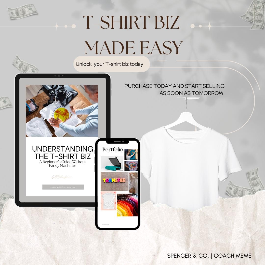 T-shirt Business Beginner's Guide Ebook | Passive Income (digital ...