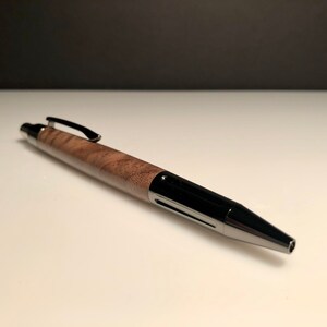 Handcrafted Wooden Ballpoint Click Pen Made With Walnut. - Etsy