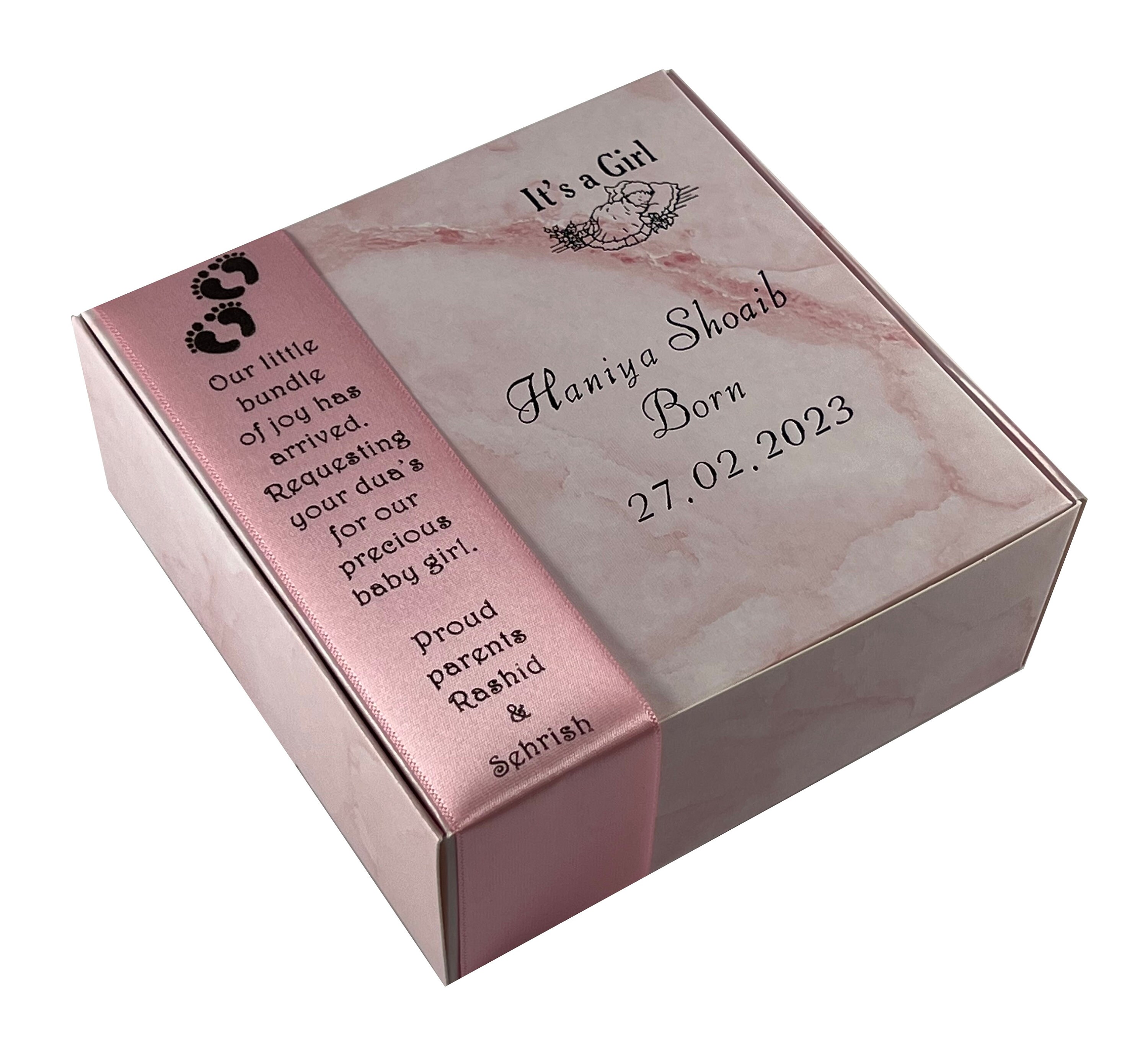 Personalized Indian Sweet mithai Boxes With Fully Customizable 38mm ...
