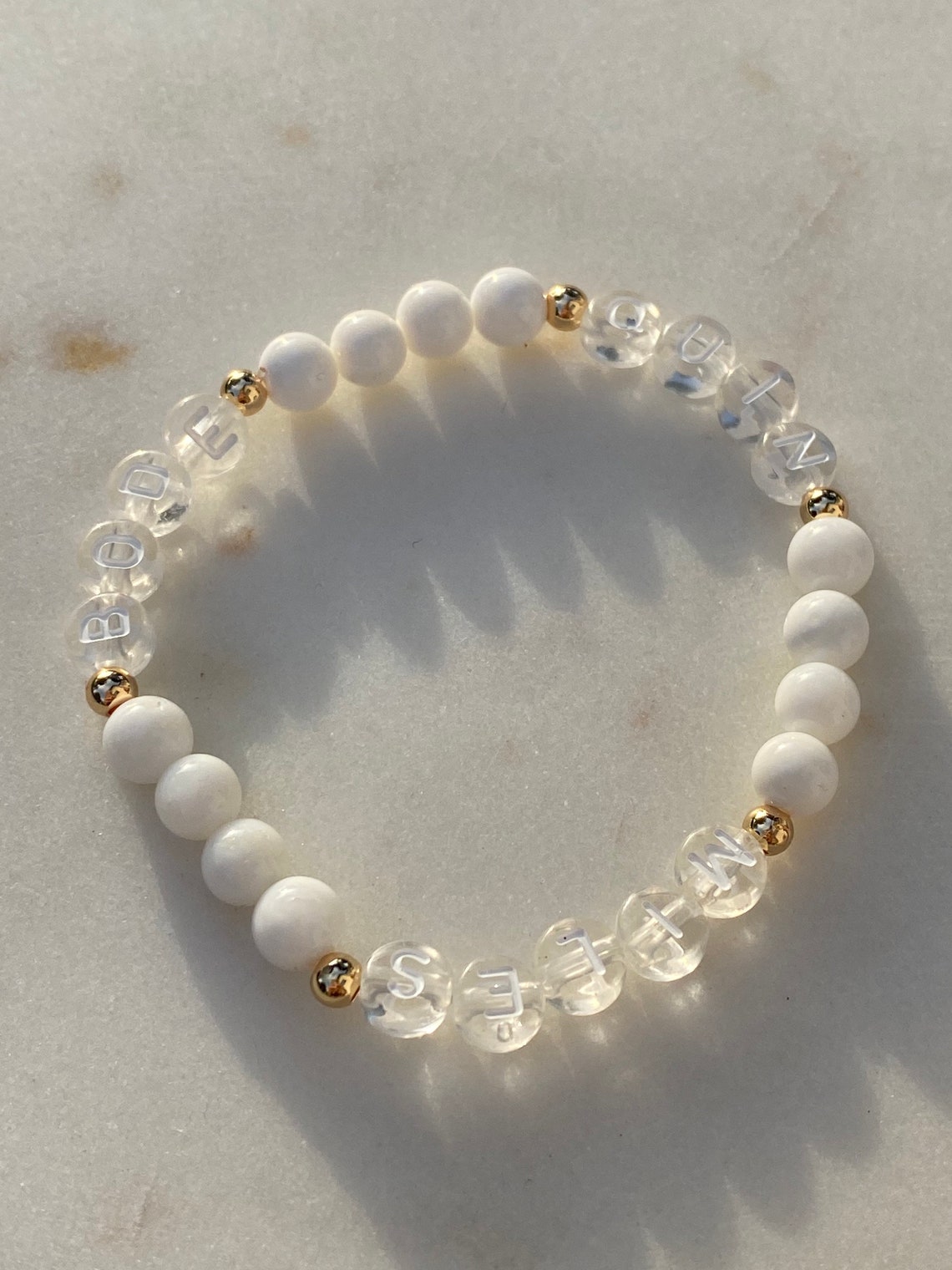 Neutral Stack Neutral Bracelets Bead Bracelets Womens - Etsy