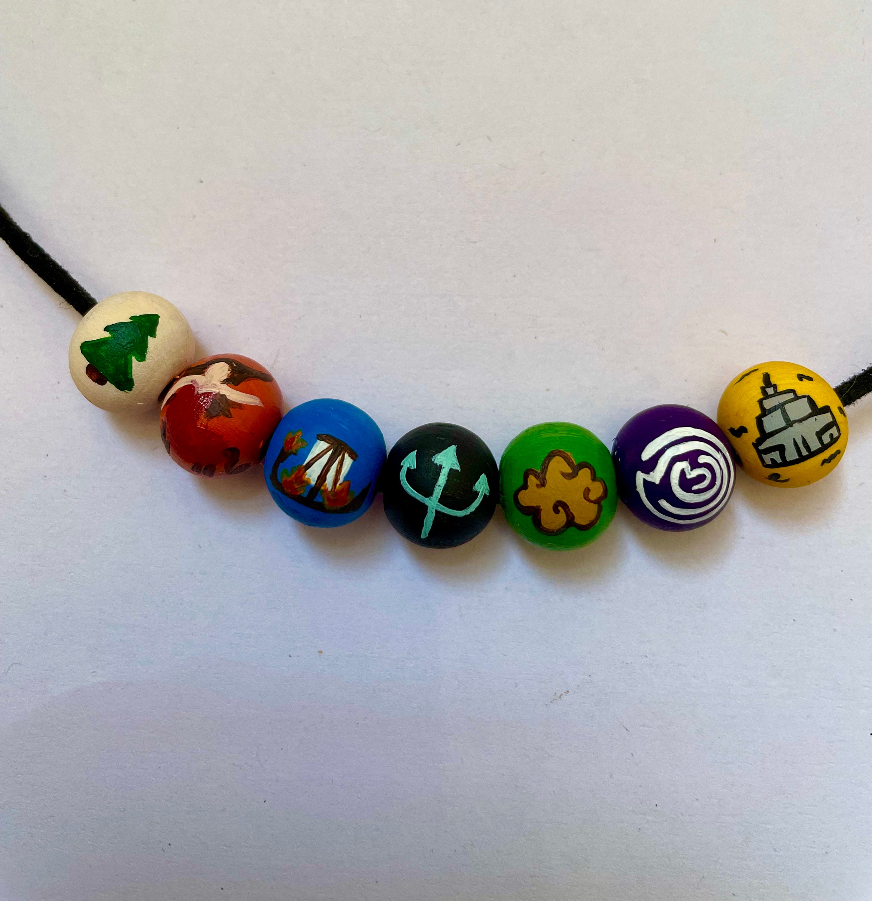 Annabeth Chase/Percy Jackson Camp Halfblood Bead Necklace - Etsy Italia