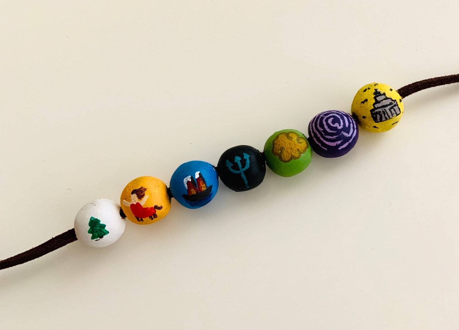 Annabeth Chase/percy Jackson Camp Halfblood Bead Necklace - Etsy UK