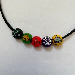 Annabeth Chase/percy Jackson Camp Halfblood Bead Necklace - Etsy